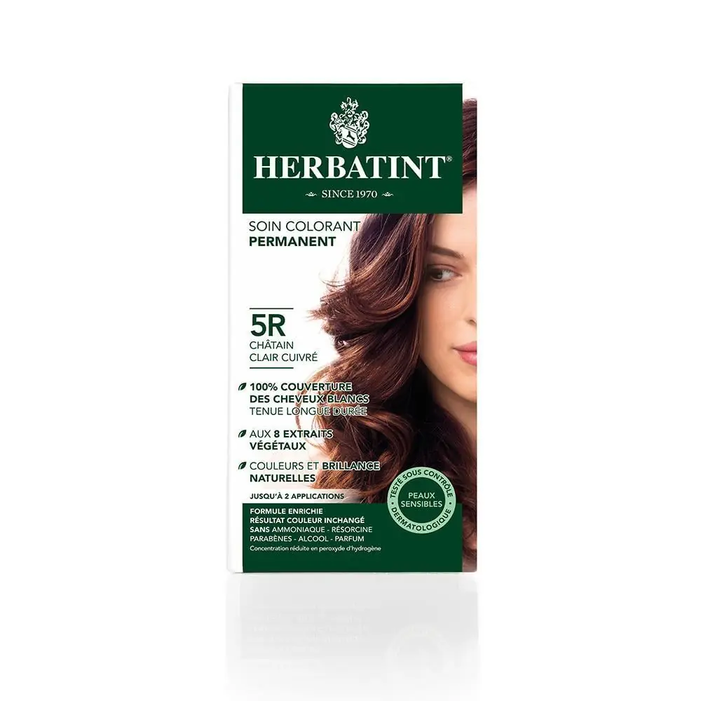 Herbatint Light Copper Chestnut 5R Açık Bakır Kestane Saç Boyası 150 ml ...
