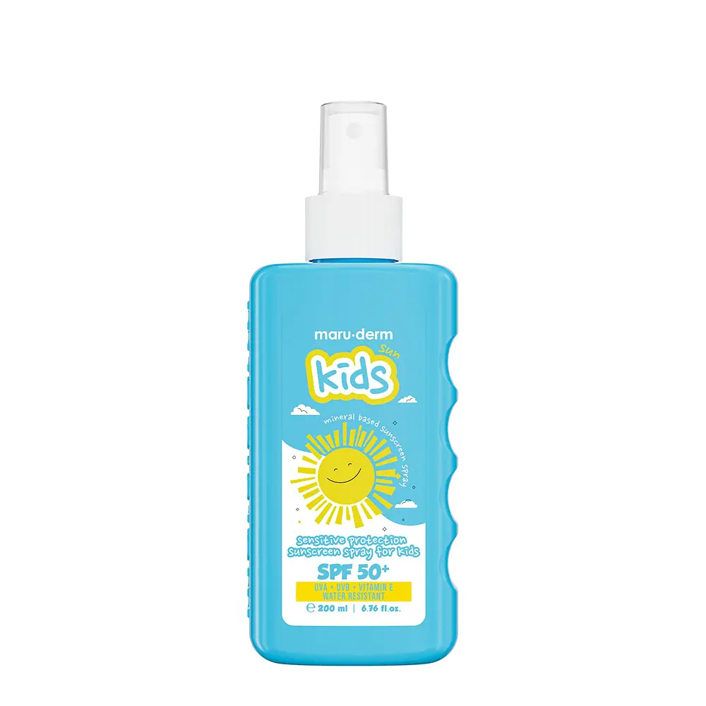 Maruderm Sunscreen Kids Çocuklar İçin Hassas SPF50+ Sprey Güneş Kremi ...