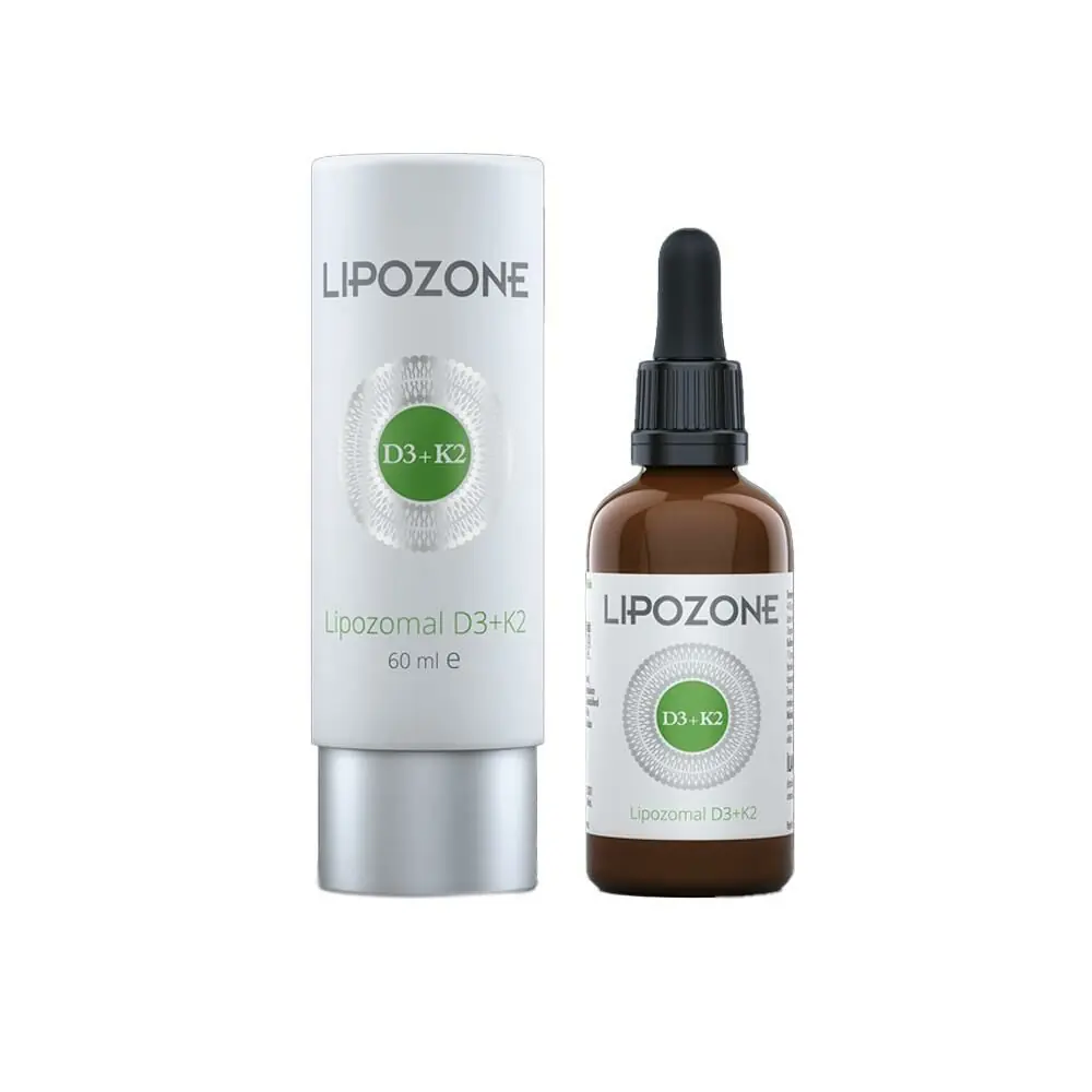 Lipozone Lipozomal D3+K2 Damla 60 ml - 8682291511216 | Kozvit
