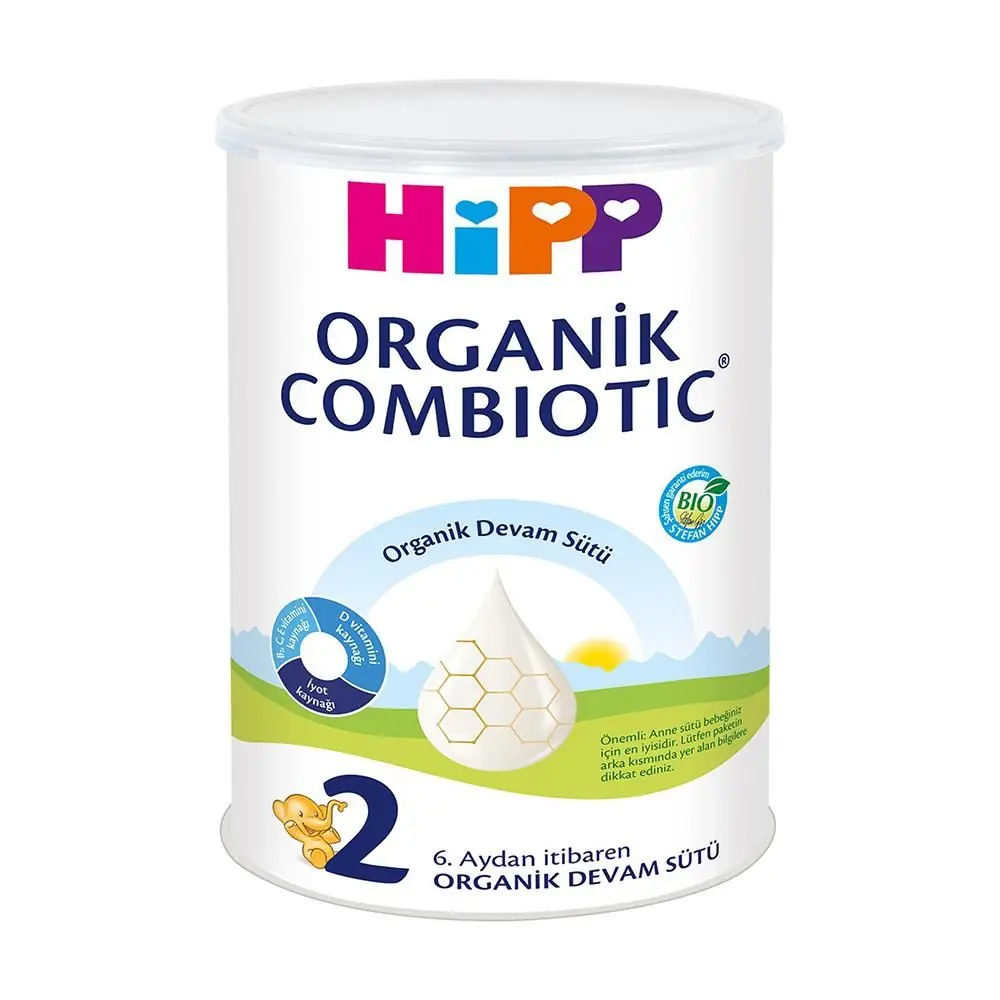 Hipp 2 Organik Combiotic Bebek Sütü 350 gr - 9062300125303 | Kozvit