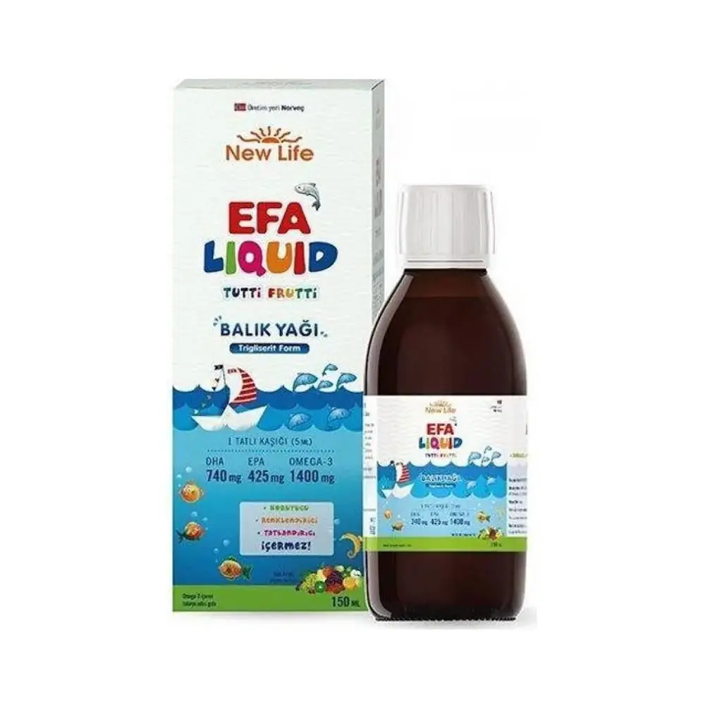New Life Efa Liquid Tutti Frutti 150 ml - 7640128141068 | Kozvit