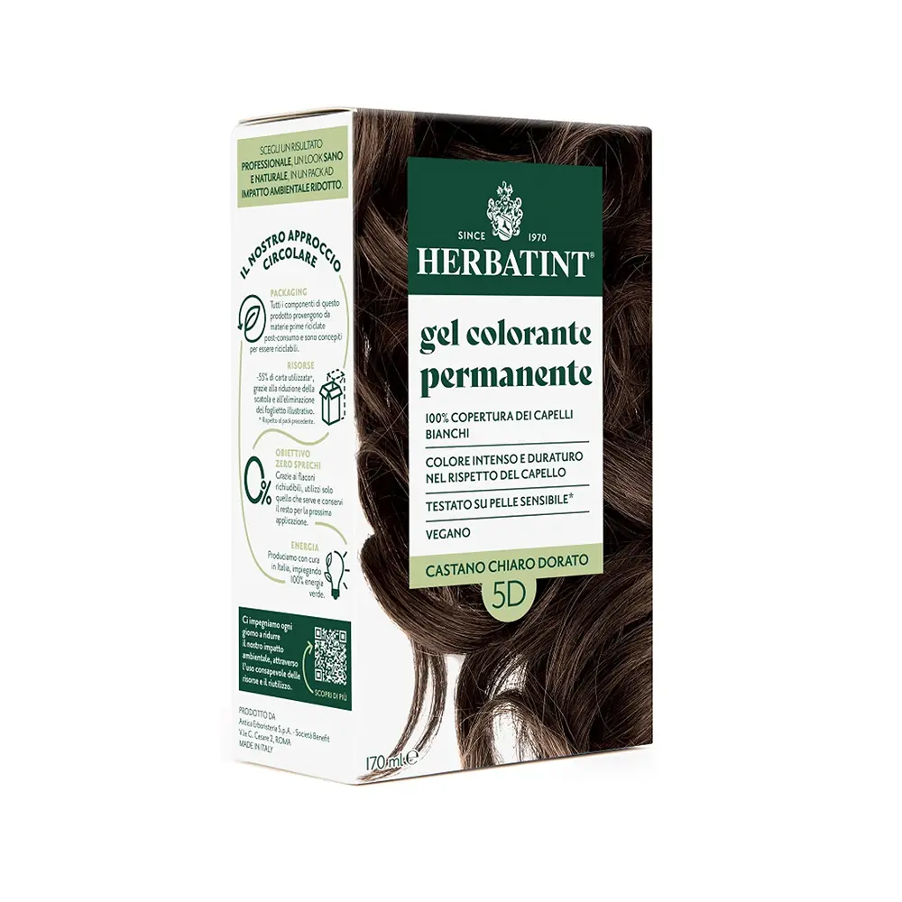 Herbatint Light Golden 5D Chestnut Açık Altın Kestane Saç Boyası 170 ml