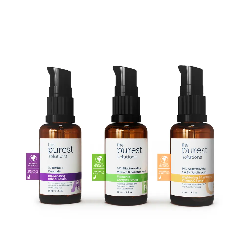 The Purest Solutions Tazelemeye Yardımcı Vitamin Bakım Seti