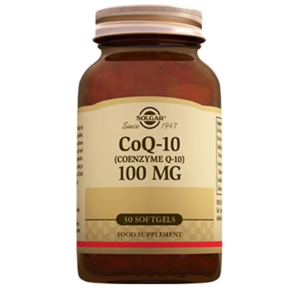 Solgar Coenzyme Q10 100 mg 30 Kapsül - 33984009479 | Kozvit