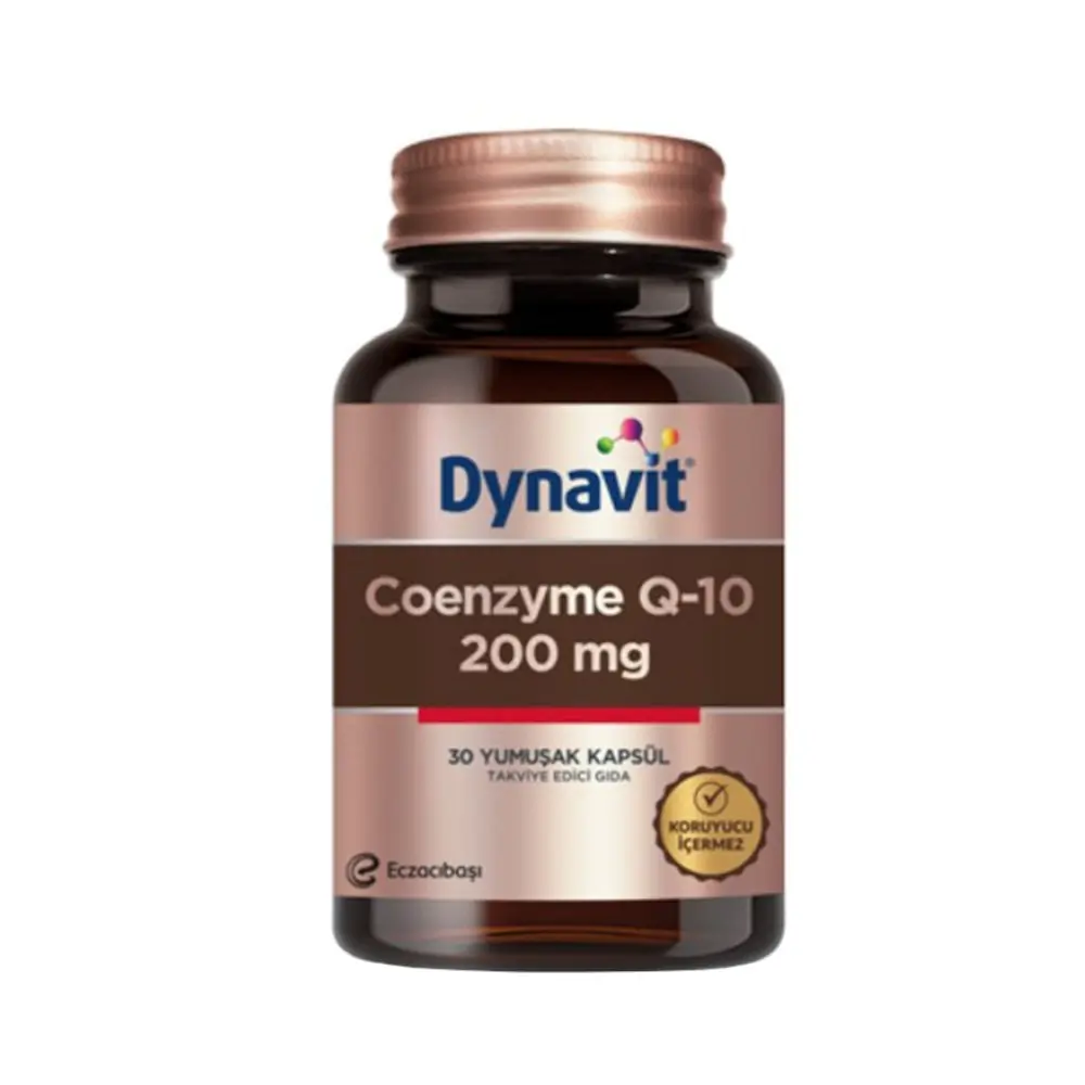 Dynavit Coenzyme Q10 200 mg 30 Kapsül - 8699586193767 | Kozvit