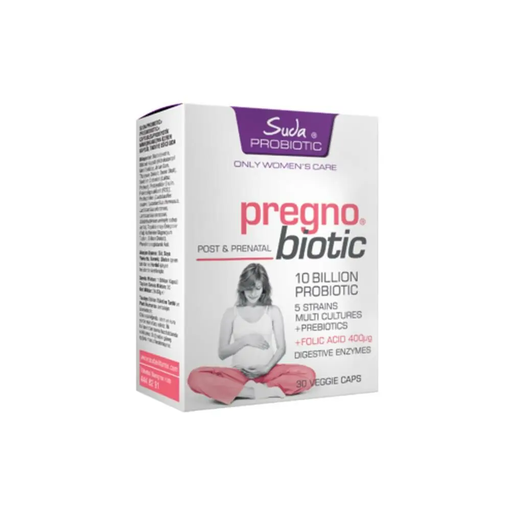 Suda Probiotic Pregnobiotic 30 Tablet - 8681571356257 | Kozvit