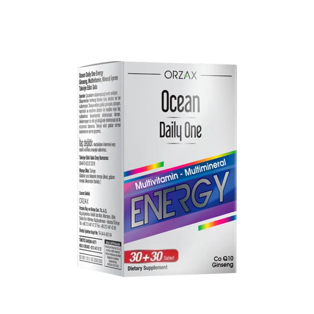 Orzax Ocean Daily One Energy 30 + 30 Tablet