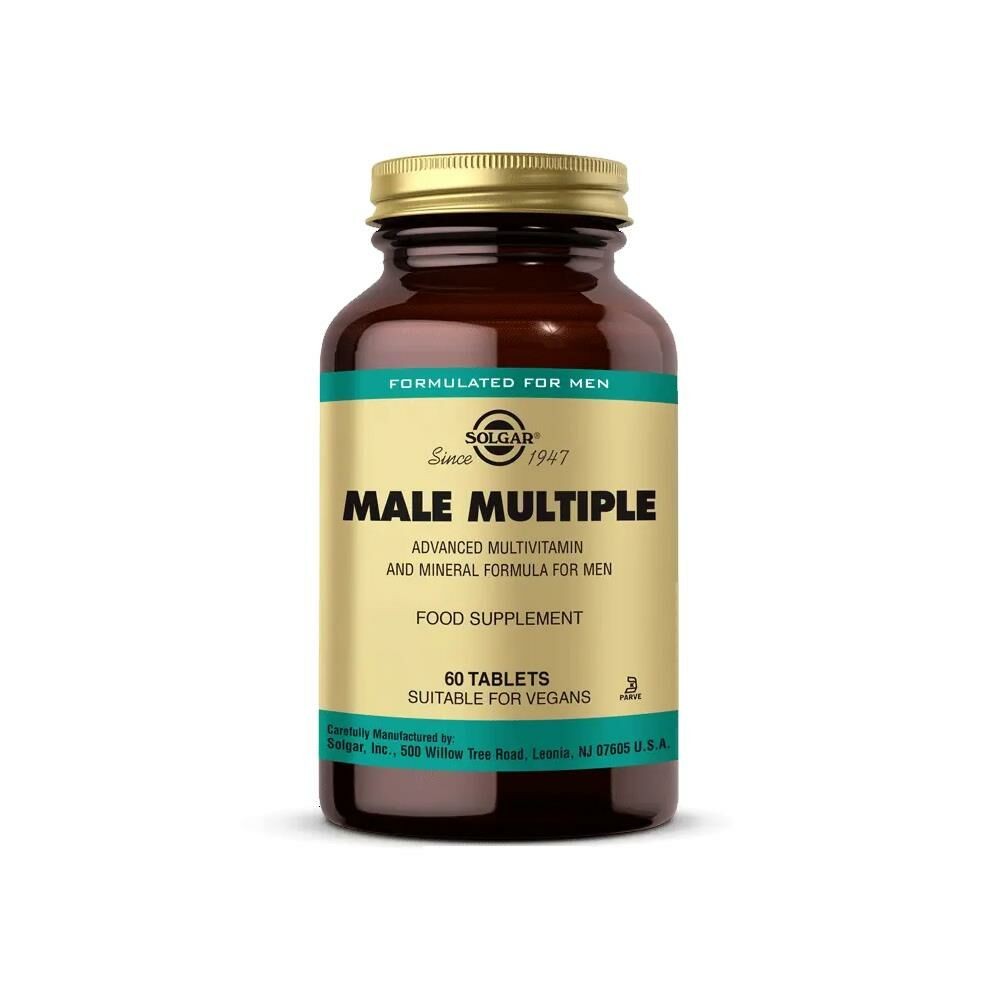 Solgar Male Multiple 60 Tablet - 33984017245 | Kozvit