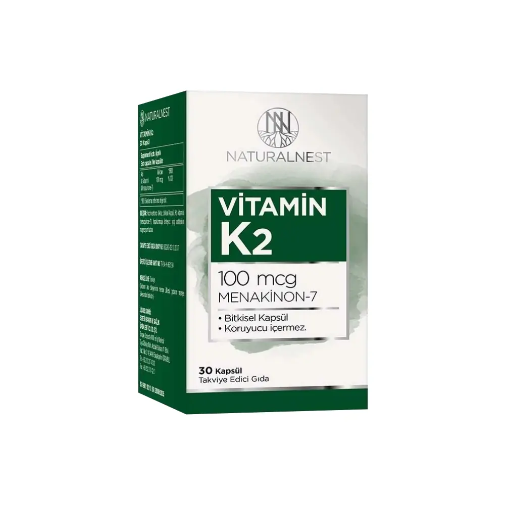 Naturalnest Vitamin K2 30 Kapsül