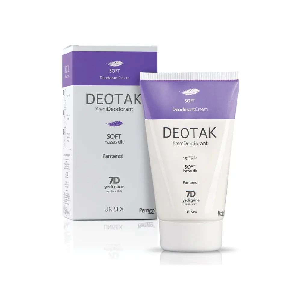 Deotak Deodorant Soft Krem Hassas Cilt 35 ml