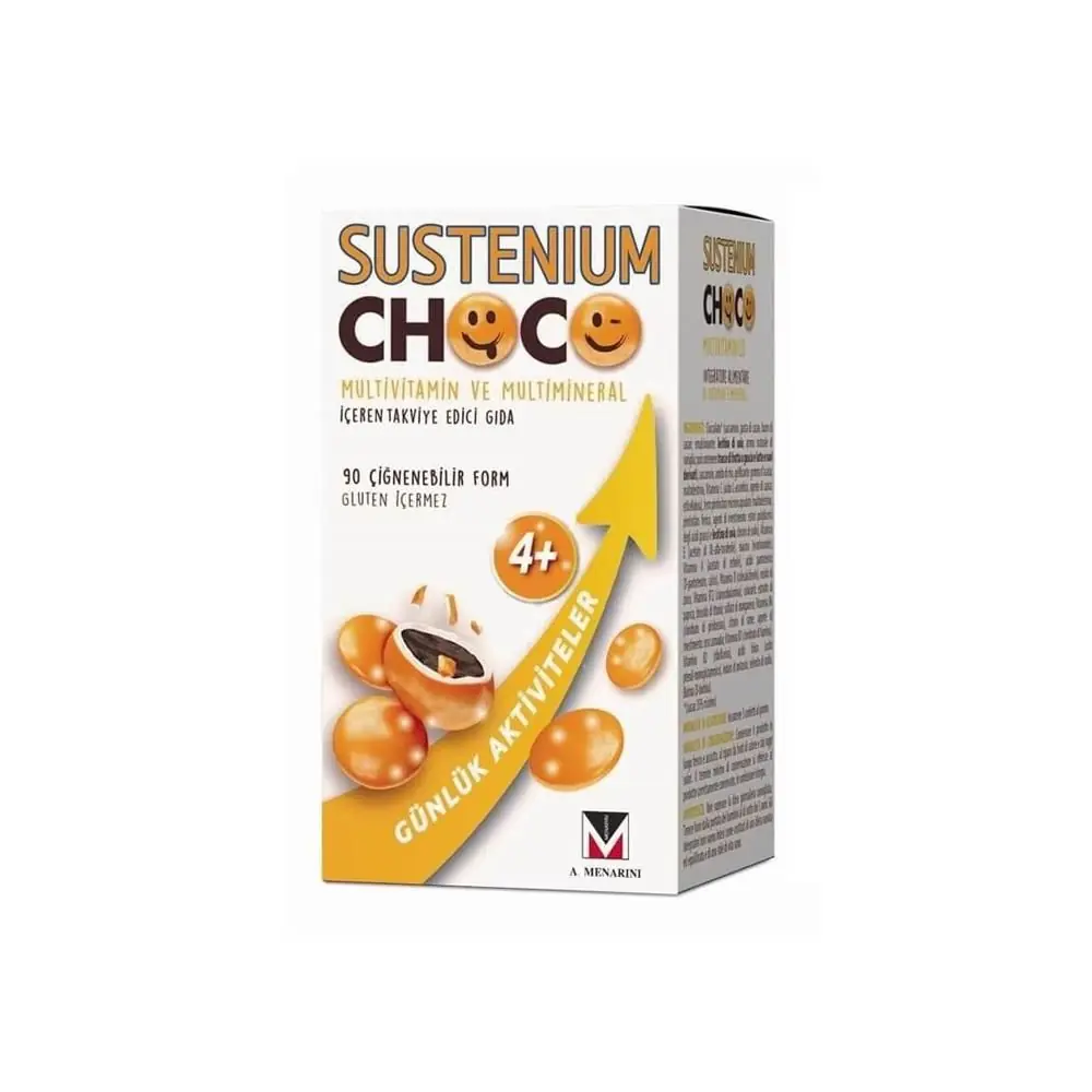 Sustenium Choco Multivitamin 90 Çiğnenebilir Tablet - 8699832080018 ...