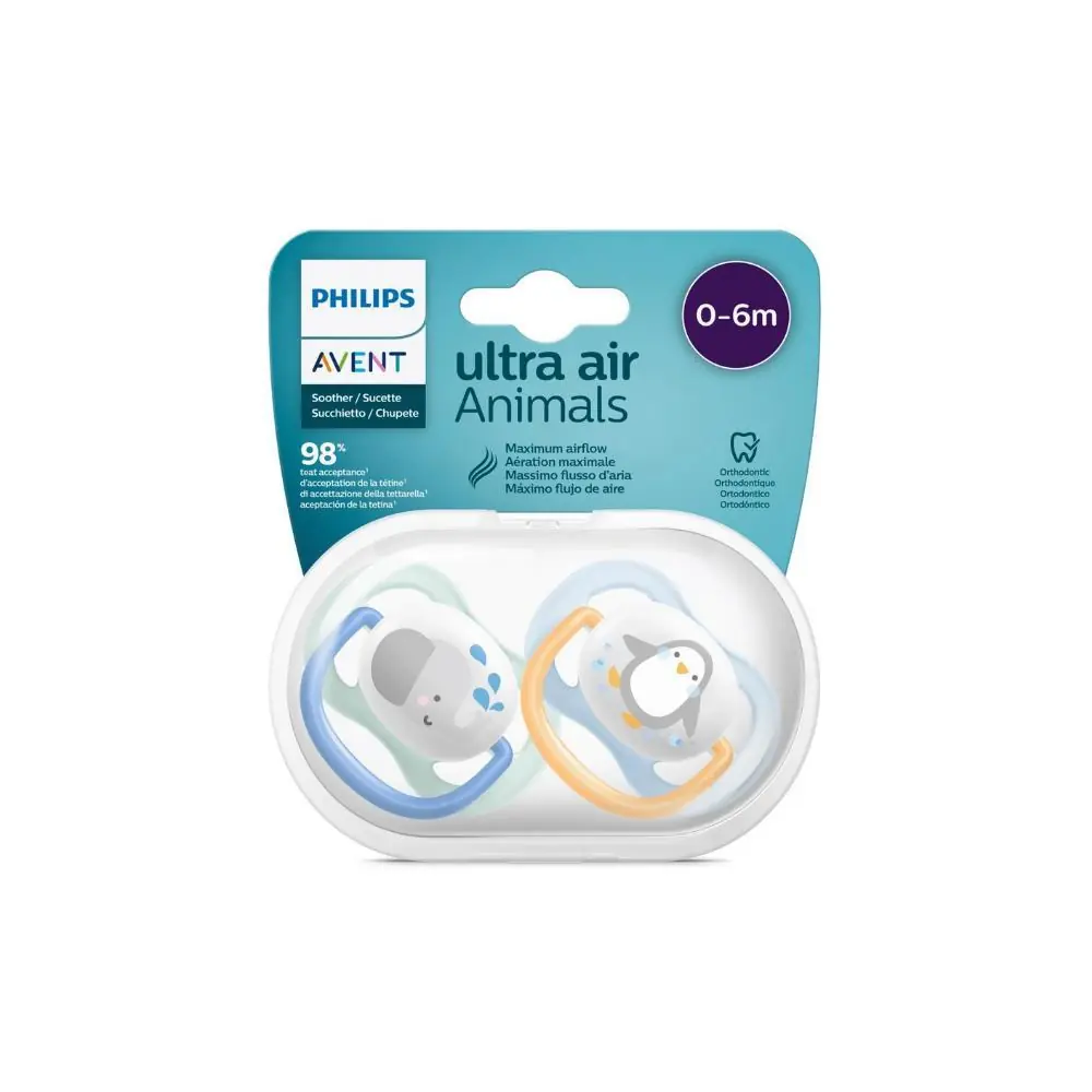 Philips Avent Ultra Air Animals 2li Emzik 0-6 Ay - Erkek ...