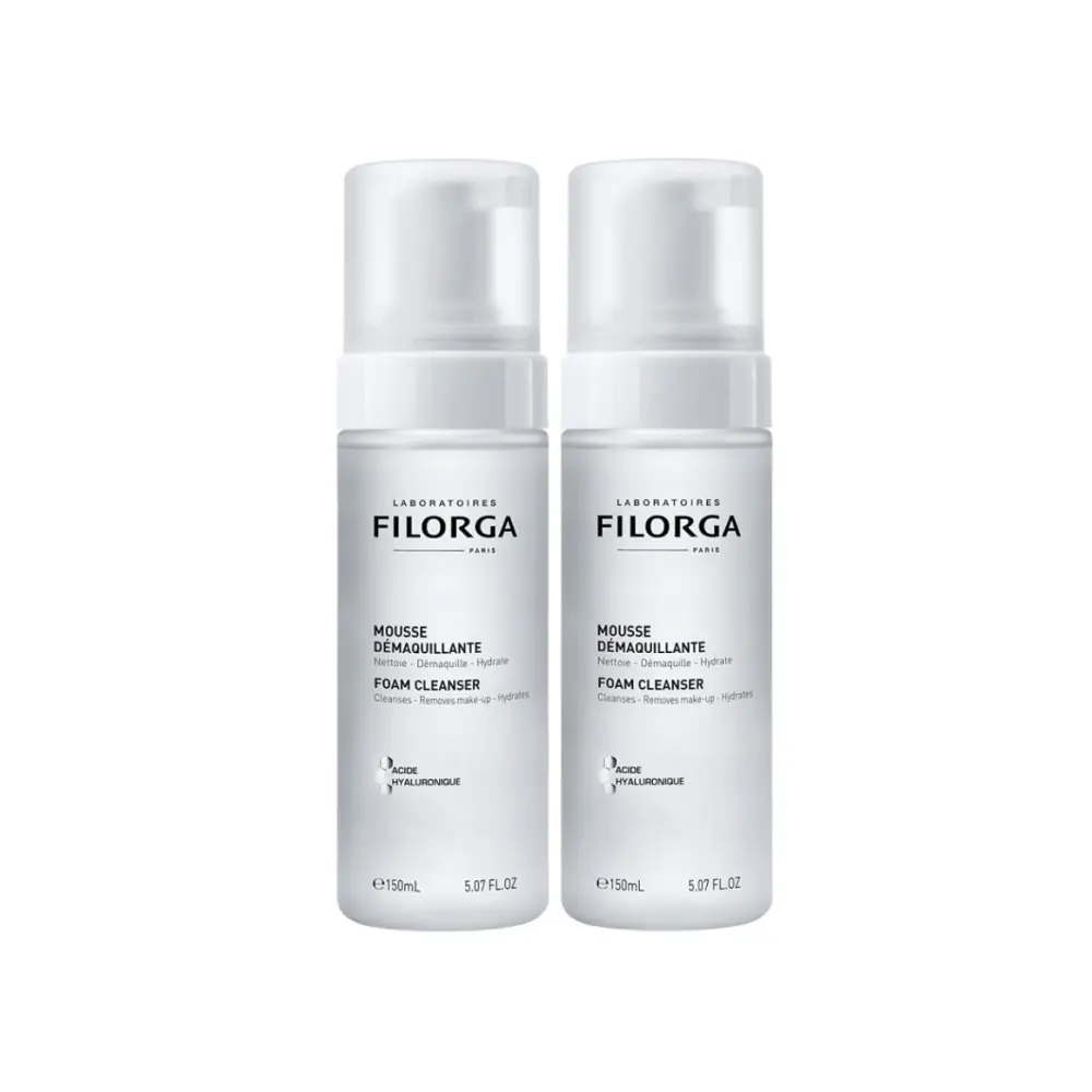Filorga Duo Foam Cleanser Göz ve Yüz İçin Temizleme Köpüğü 2 x 150 ml
