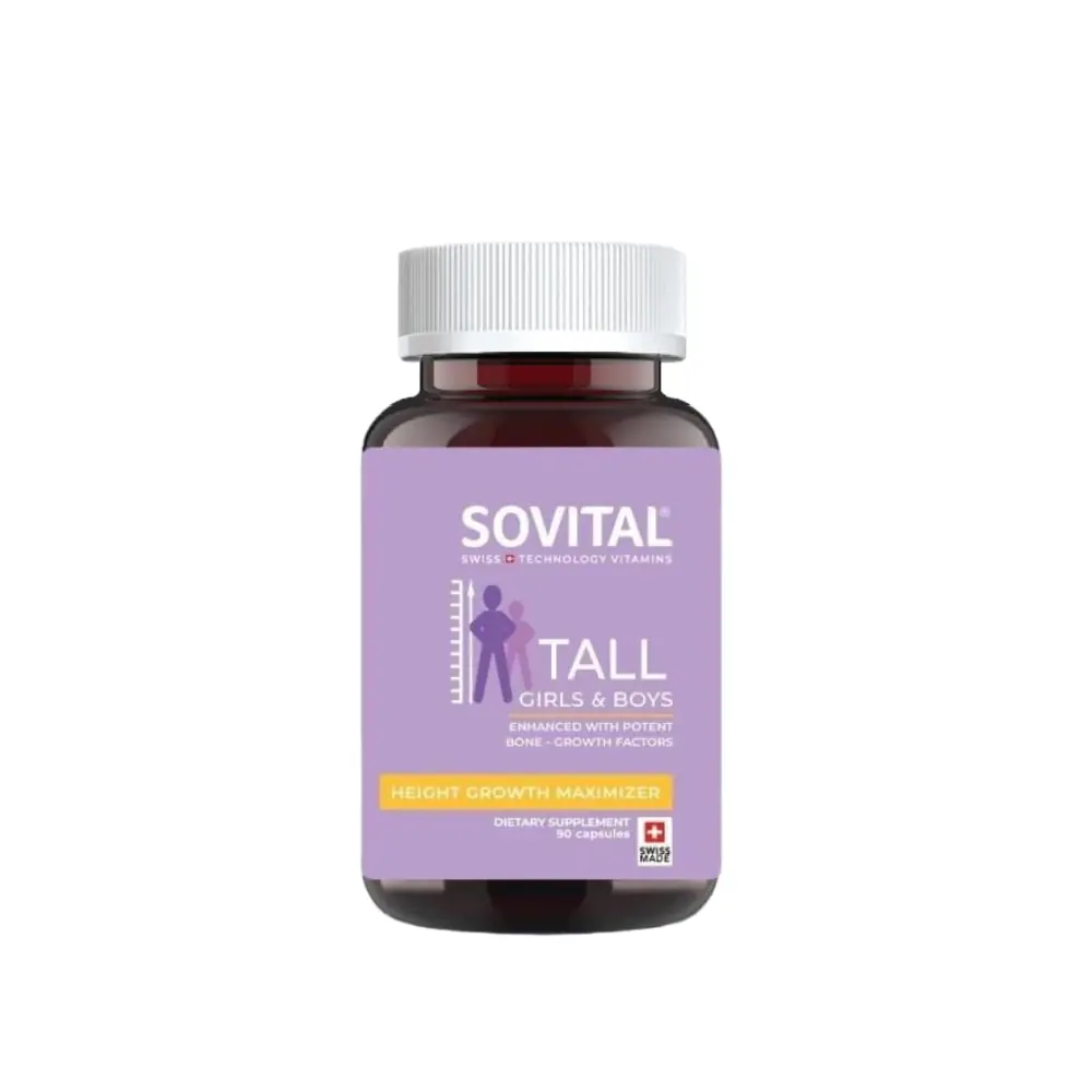 Sovital Tall Girls and Boys Uzun Boy Vitamini 90 Yumuşak Kapsül