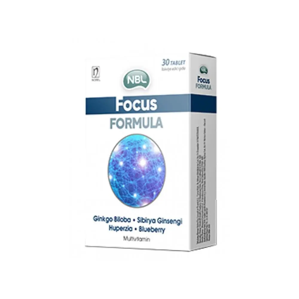 NBL Focus Formula 30 Tablet - 8699540025936 | Kozvit