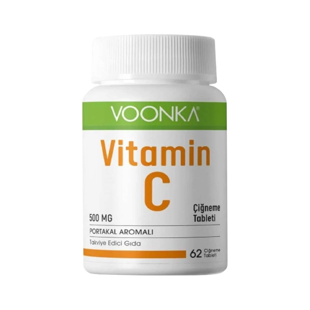 Voonka Vitamin C Çiğneme 60 Tablet