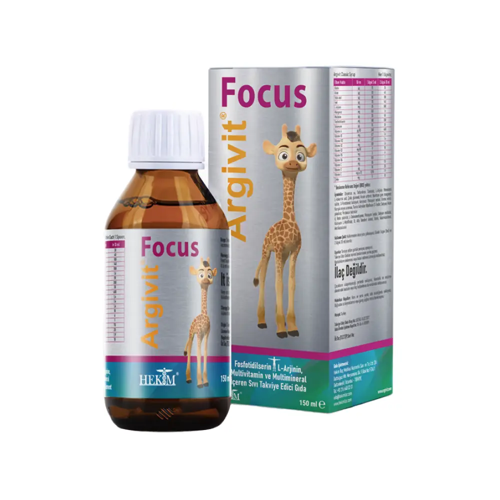 Argivit Focus Şurup 150 ml - 8680618036695 | Kozvit