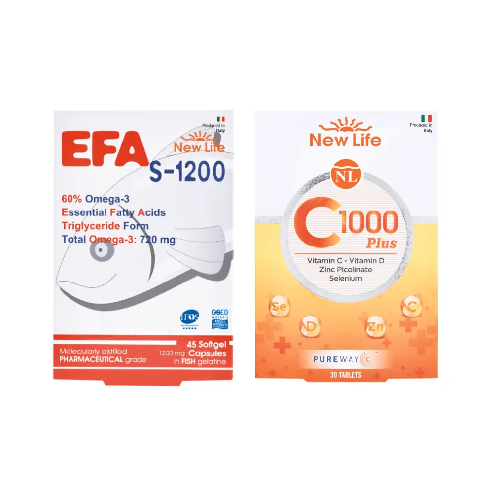 New Life Efa S-1200 + C1000 Plus 45 + 30 Tablet