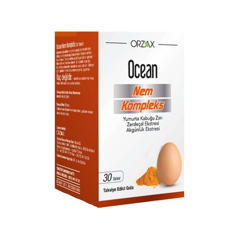 Orzax Ocean Nem Kompleks 30 Tablet - 8697595872017 | Kozvit