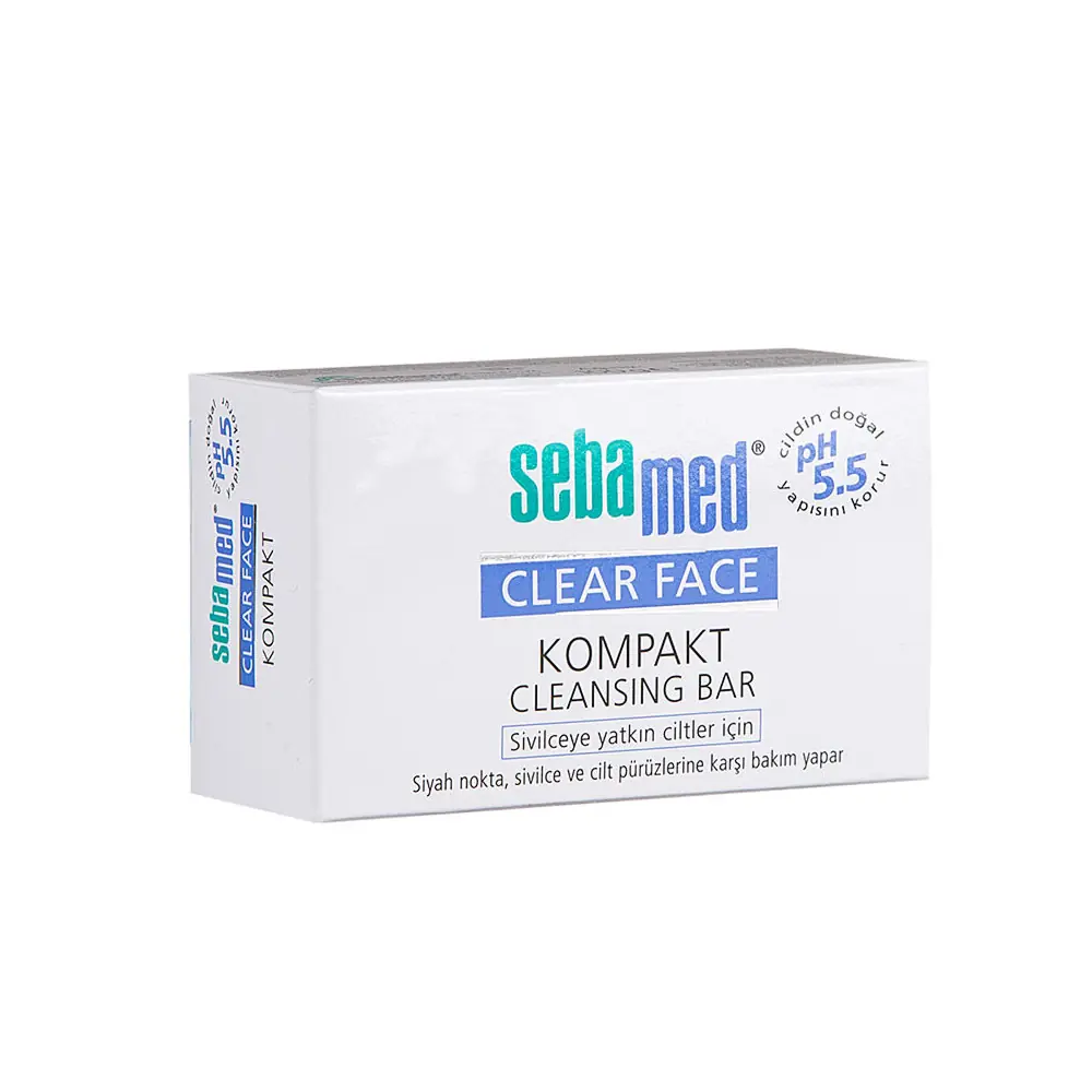 Sebamed Clear Face Compact Yüz Temizleme Barı 100 g
