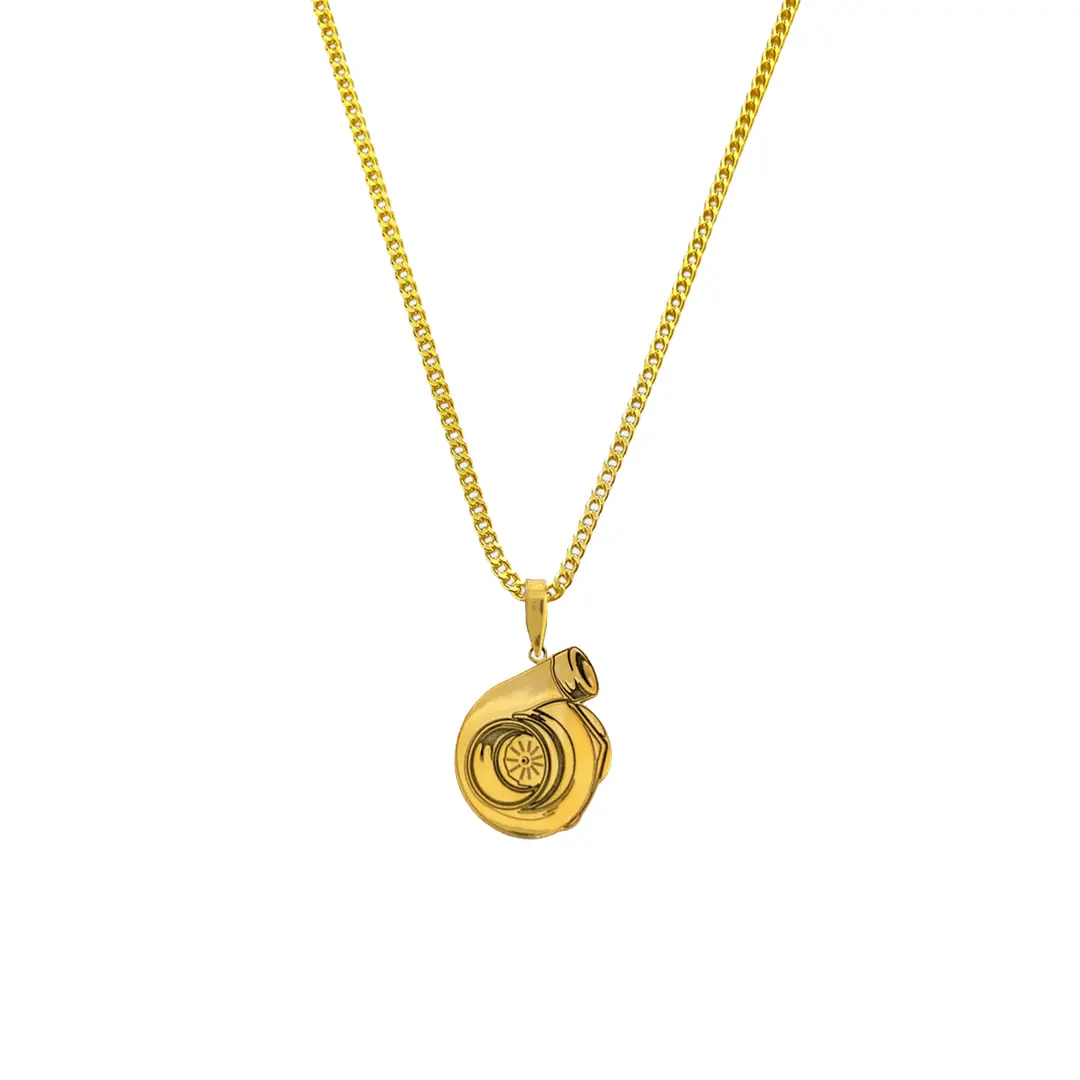 925 Ayar Gümüş - Turbo Kolye