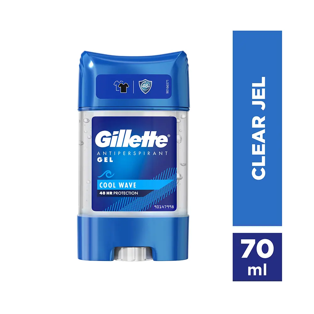 Gillette Antiperspirant Gel Deodorant Stick Cool Wave 70 Ml | Cosmetica