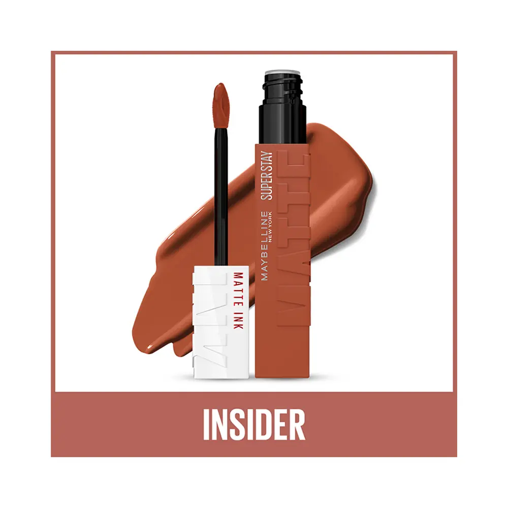 Maybelline Super Stay Matte Ink Liquid Ruj 500 Insider | Cosmetica