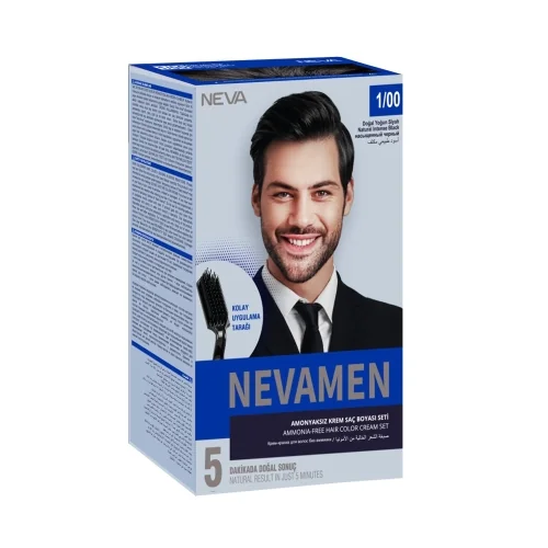 Neva Men Natural 1.00 Yoğun Siyah | Cosmetica
