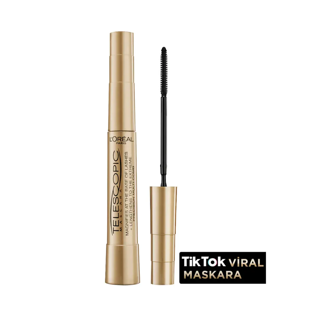 L'Oréal Paris Telescopic Gold Maskara Siyah | Cosmetica