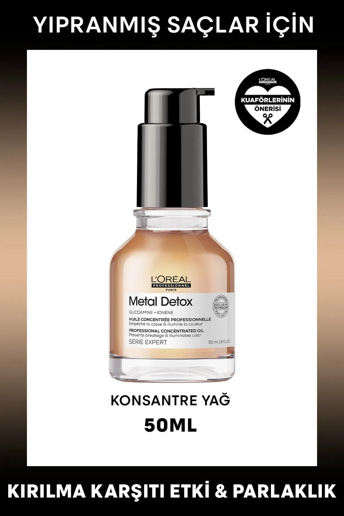L'oreal Professionnel Serie Expert Metal Detox Oil Konsantre Yağ 50 Ml