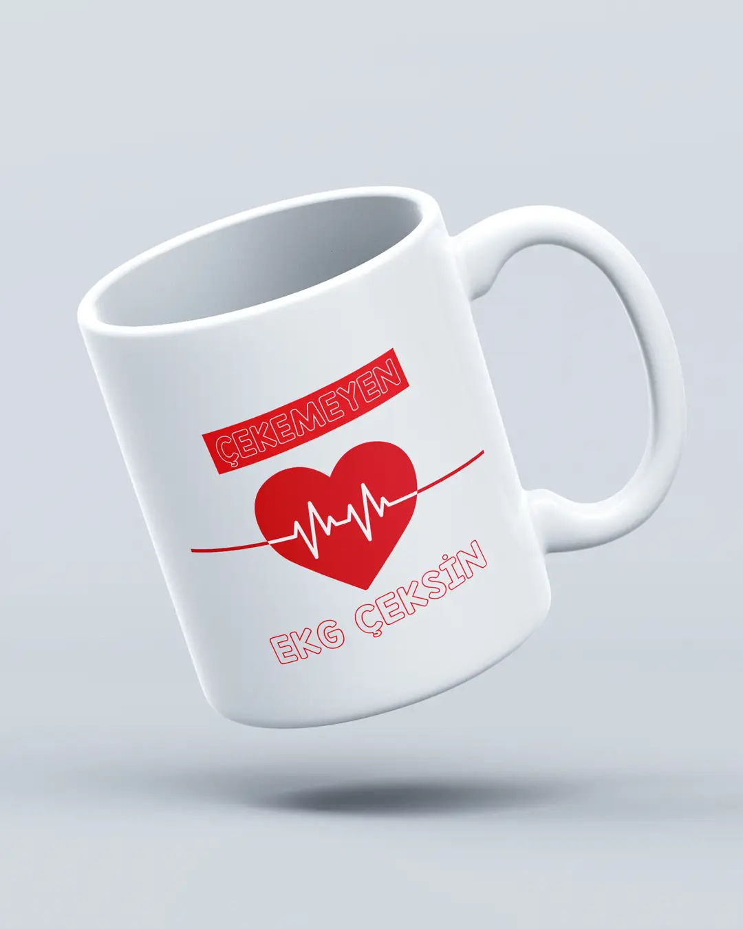 Çekemeyen EKG Çeksin Deluxe Kupa
