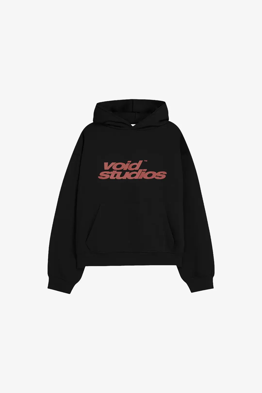 VOID STUDIOS ESSENTIAL PREMIUM DIAGONAL BOXY OVERSIZE HOODIE