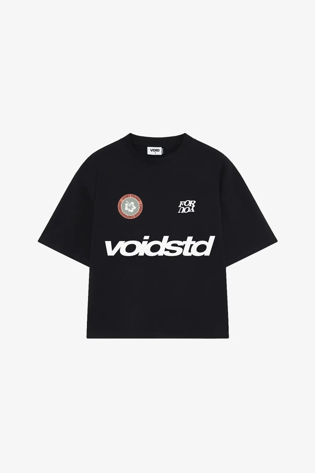 VOID TEAM CREST PREMIUM OVERSIZE T-SHIRT