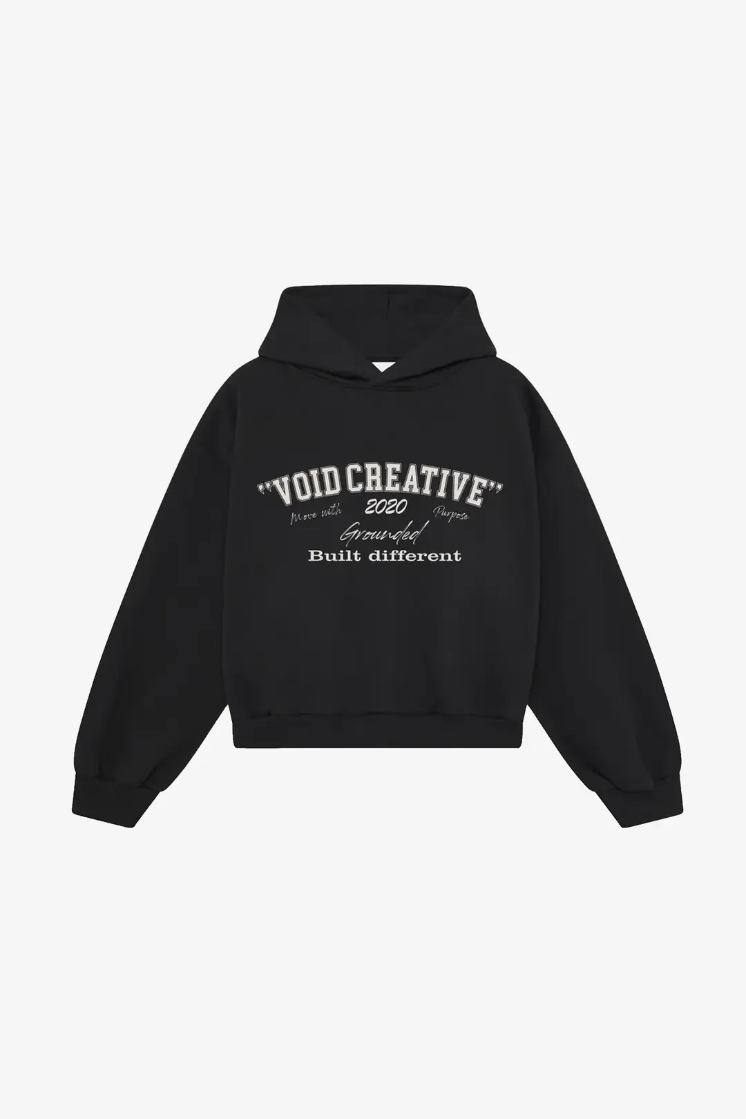 VOID CREATIVE CORE PREMIUM DIAGONAL BOXY OVERSIZE HOODIE