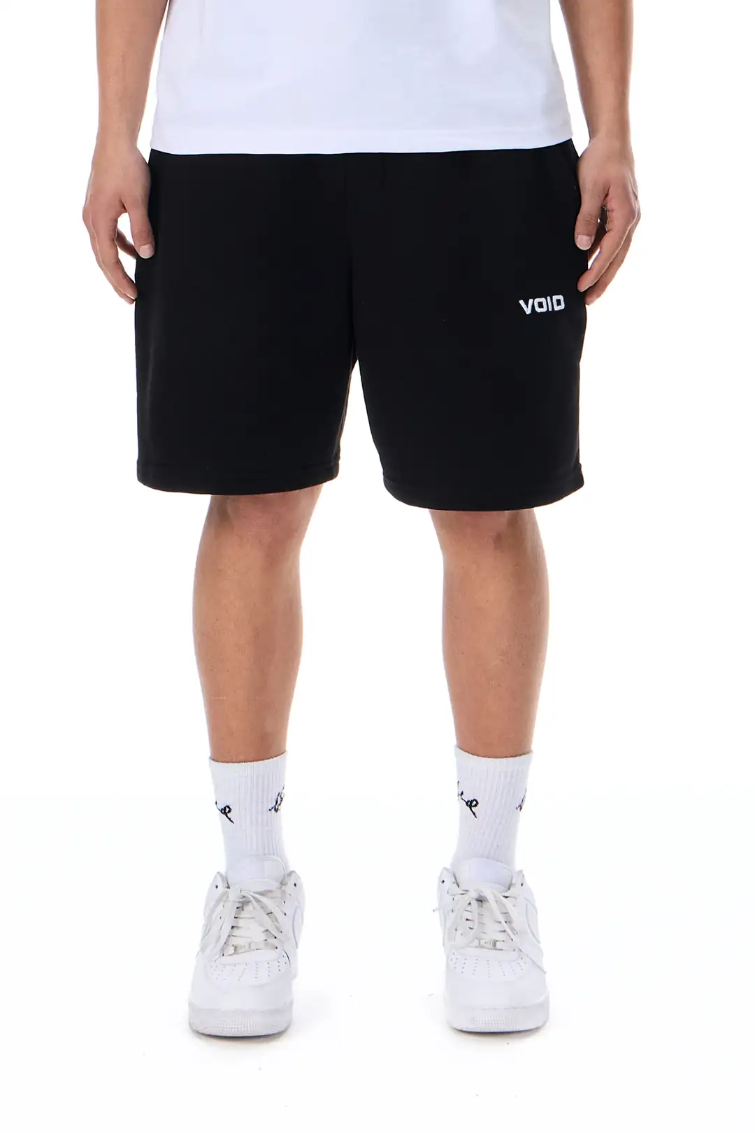 VOID Premium Nakış Detaylı Oversize Şort