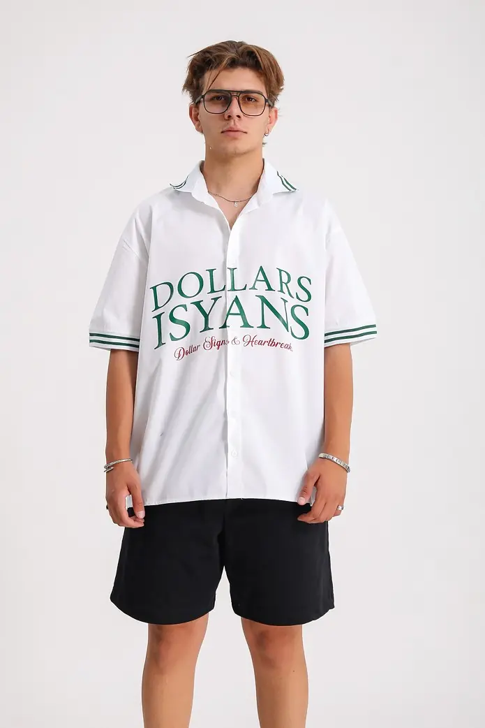DOLLARS ISYANS Oversize Gömlek