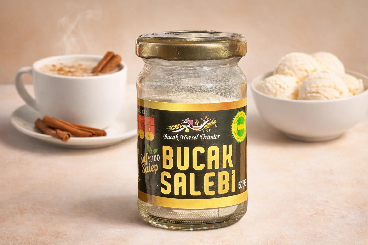 Bucak Salebi 50g %100 Doğal Salep, Saf Bucak Sahlebi ®️ Coğrafi ...