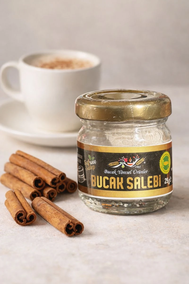 Bucak Salebi 25g, %100 Saf Salep, Doğal Bucak Sahlebi ®️ coğrafi ...