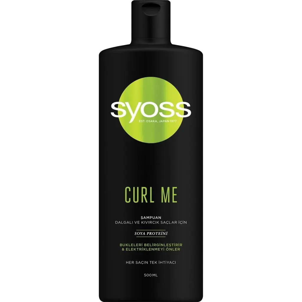 Syoss Curl Me Dalgalı ve Kıvırcık Saçlar için Şampuan 500 ml | Madam10