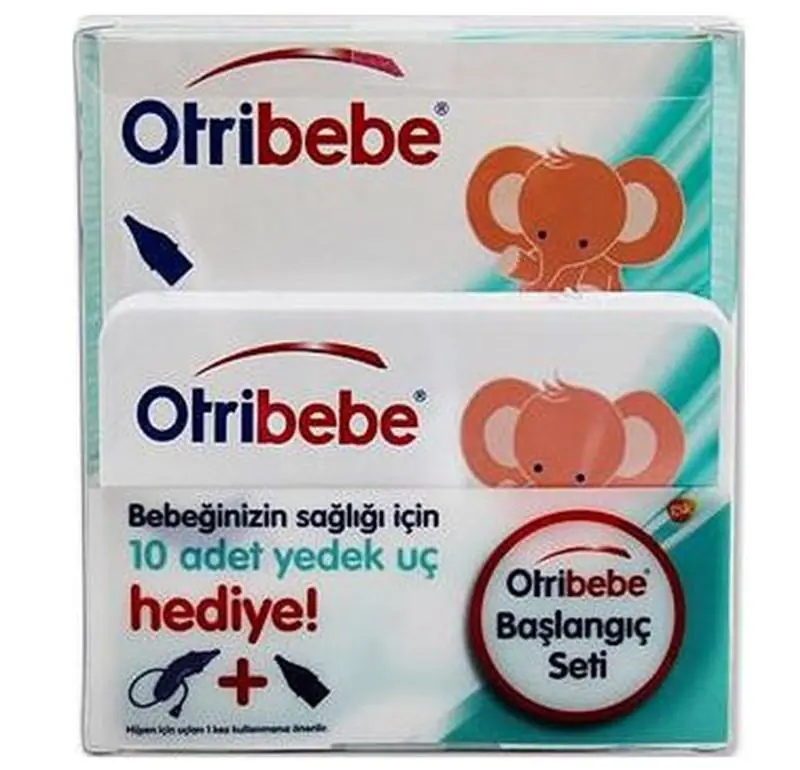 Otribebe Nazal Burun Aspiratörü + 10 Adet Yedek Uç | Madam10