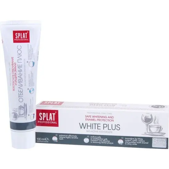 Splat White Plus Bio-Active Diş Macunu 100ml | Madam10