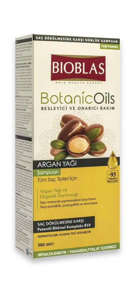 Bioblas Botanic Oils Argan Yağı Şampuanı 360 ml | Madam10