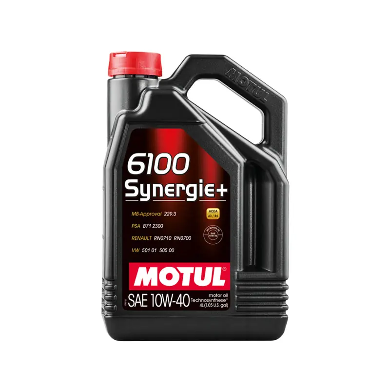 10W-40 Motul 4 Liter Engine Oil | 6100 Synergie