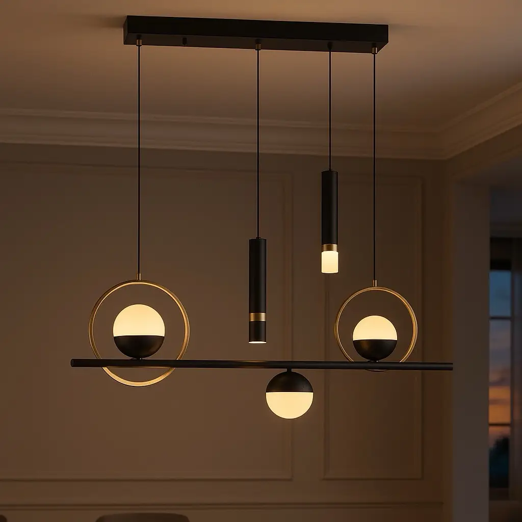 Özcan Aydınlatma 3134 Yuvarlak Modern LED Sarkıt Avize | Sarkıt ...