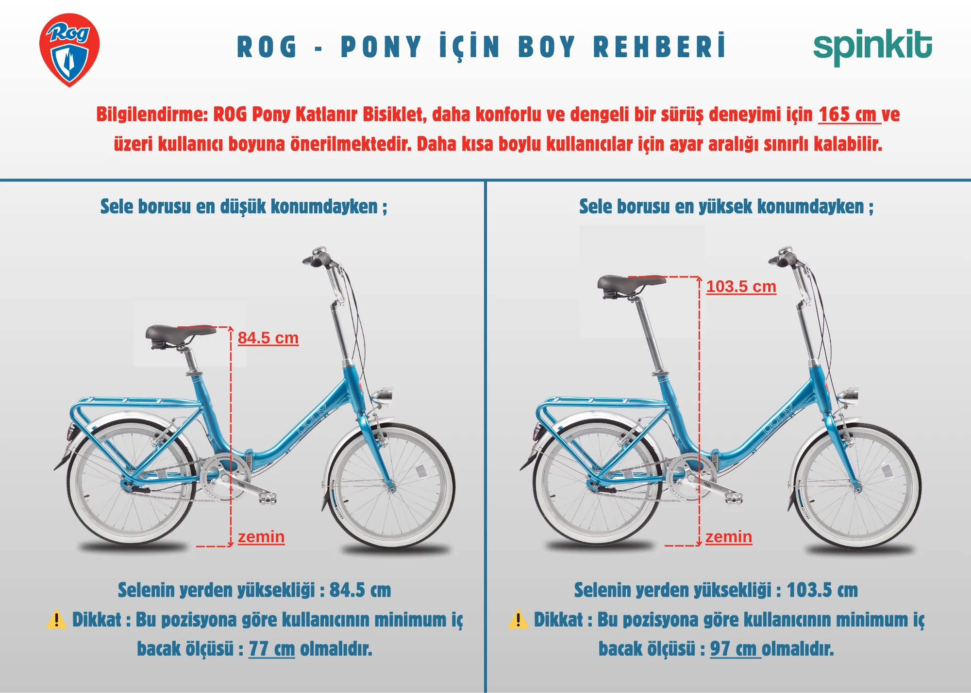 ROG PONY CLASSIC 3 VİTESLİ KATLANABİLİR SİYAH ŞEHİR BİSİKLETİ