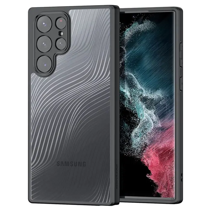 Dux Ducis Samsung S22 Ultra Aimo Series Premium Buzlu Sert PC-TPU Kilif ...
