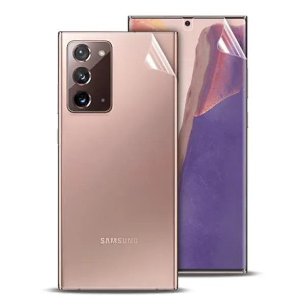 SM Galaxy Note 20 Film Ön Arka Full Koruyucu Membran Nano Hidrojel ...