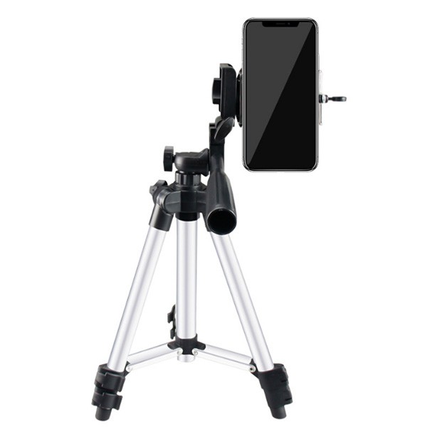 Tripod stand for mobile phone store