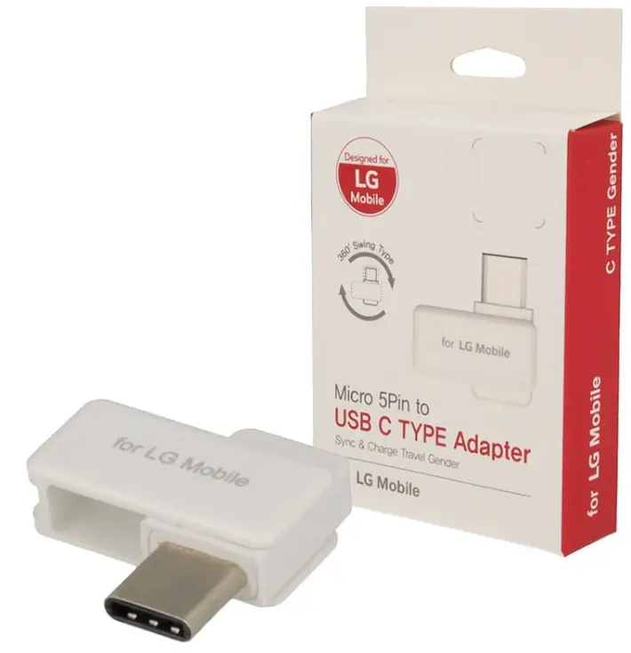 Lg Micro Usb To Type-C Çeviriçi Baslik Adaptör (or) | Akıllı Phone