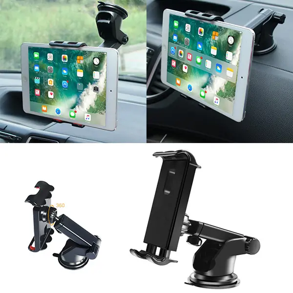 ALLY Vantuzlu Torpido Üstü Teleskopik Araç Tablet Telefon Tutucu ...